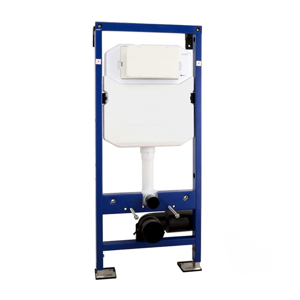 Abacus Mounted 1180mm Toilet Frame & Dual Flush Cistern | Sanctuary
